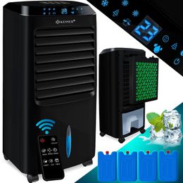Kesser&reg; 4in1 Mobile Klimaanlage Fernbedienung Klimager&auml;t Ventilator Klimaanlage 10 L Tank Timer 3 Stufen Ionisator Luftbefeuchter Luftk&uuml;hler