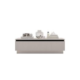 Meble Lindner Couchtisch, Kaschmir, Holzwerkstoff, 1 F&auml;cher, Rechteckig,Rechteckig, 109x32x50 cm, Wohnzimmer, Wohnzimmertische, Couchtische