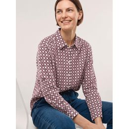 Walbusch Hemdbluse aus Strukturflanell