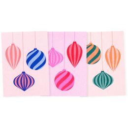 Herr & Frau Rio Postkarten-Set Riso Winter Schmuck