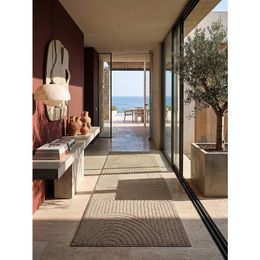 L&auml;ufer Flachgewebe Natur 80x250 cm - TOCE KADIMA DESIGN