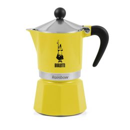 Bialetti Espressokocher Rainbow 6 Tassen gelb