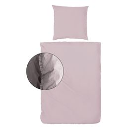 H.G. Hahn-Haustextilien Bettw&auml;sche Renforc&eacute; blass-ros&eacute;