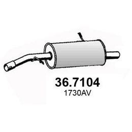 Asso Endschalld&auml;mpfer 367104 f&uuml;r TALBOT