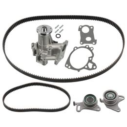 febi bilstein Wasserpumpe + Zahnriemensatz 173148 f&uuml;r KIA MITSUBISHI
