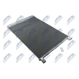 NTY Kondensator, Klimaanlage ccsme033 f&uuml;r Mercedes