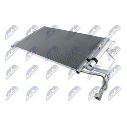 NTY Kondensator, Klimaanlage ccsmz012 f&uuml;r MAZDA