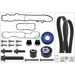 SCHAEFFLER INA Zahnriemensatz 530085612 f&uuml;r Vaughall DS Peugeot Citro&euml;n