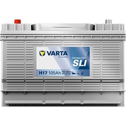 Varta Starterbatterie PROMOTIVE SLI 12 V, 105 Ah, 800 A 605102080k182 12V 68Ah 800A f&uuml;r Volvo Fiat TOYOTA Ford JAGUAR