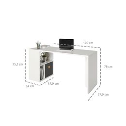 Roba Set &raquo;Fortuna&laquo; - 75,1x34x57,9cm - wei&szlig; -
