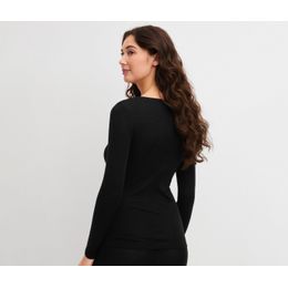 Tchibo - Calida &raquo;True Confidence&laquo; Langarm-Shirt - Damen - Gr. S - schwarz