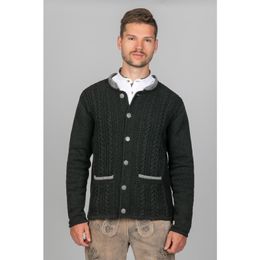 Trachten Strickjacke Jakob Dunkelanthrazit