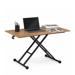 hjh OFFICE Klappschreibtisch Worktime Lift MDF Platte, Gestell aus Stahl