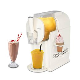 Unold Elektro UNOLD Sofia 48960 2in1 Cremefarben Slush - und Softeismaschine (Leise Kompressor-K&uuml;hlung, maximale F&uuml;llmenge 1,5 Liter, 5 Programme: SOFTEIS, MILKSHAKE, COLD DRINK, SLUSHIE, COCKTAIL, Beh&auml;lter und Abtropfschale abnehmbar und sp&uuml;lmaschinengeeignet, 150 W)