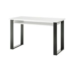 Schreibtisch Sintra &brvbar; wei&szlig; &brvbar; Ma&szlig;e (cm): B: 125 H: 76 T: 60.0 &raquo; H&ouml;ffner
