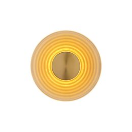 Globo Lighting Wandleuchte &brvbar; gold &brvbar; Ma&szlig;e (cm): H: 5,5 &Oslash;: 30 &raquo; H&ouml;ffner