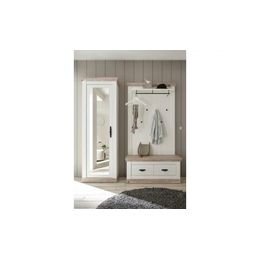 H&ouml;ffner Garderobe Roble &brvbar; wei&szlig; &brvbar; Ma&szlig;e (cm): B: 190 H: 201 &raquo; H&ouml;ffner