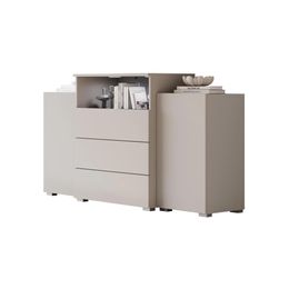 H&ouml;ffner Sideboard Urban &brvbar; beige &brvbar; Ma&szlig;e (cm): B: 150 H: 82 &raquo; H&ouml;ffner