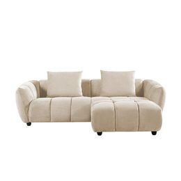 H&ouml;ffner Selection Sofa inklusive Hocker Olia &brvbar; creme &brvbar; Ma&szlig;e (cm): B: 230 H: 66 T: 99.0 &raquo; H&ouml;ffner