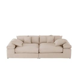 Smart Big Sofa Lianea &brvbar; beige &brvbar; Ma&szlig;e (cm): B: 260 H: 86 T: 133.0 &raquo; H&ouml;ffner