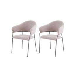 by Living Stuhl 2er-Set &brvbar; braun &brvbar; Ma&szlig;e (cm): B: 60 H: 86 &raquo; H&ouml;ffner