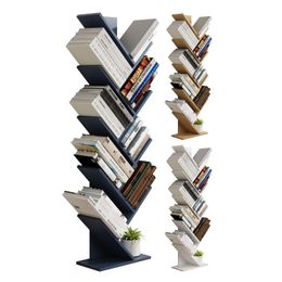 Vcm Holz Aufbewahrung Stand Regal B&uuml;cherregal Deko B&uuml;cher Standregal Nulis XL