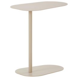 Novel Beistelltisch, Kaschmir, Metall, Freiform, Bodenplatte, 38x60x53 cm, Wohnzimmer, Wohnzimmertische, Beistelltische, Beistelltische Metall
