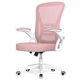 Rattantree B&uuml;rodrehstuhl, Pink, Metall, 50x102x50 cm, Arbeitszimmer, B&uuml;rost&uuml;hle, Drehst&uuml;hle