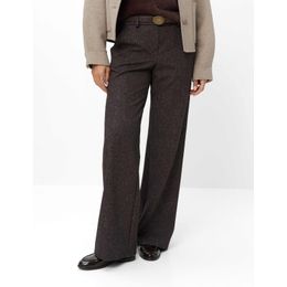 Brax Damen Palazzohose Style MAINE BRUNETTE, dunkelbraun, Gr. 38