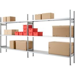 Sch&auml;fer Shop Weitspannregal WR 3000, Grundfeld, Tiefe wahlweise 800 mm, H&Atilde;&para;he 2278 mm, Feldweite 2570 mm