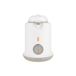 Kikkaboo Sterilisator Warmy 3 in 1 Flaschenw&auml;rmer Entsafter Messbecher Deckel beige