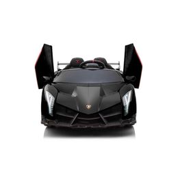 ES-Toys Kinder Elektroauto Lamborghini Veneno 615B EVA-Reifen Fernbedienung schwarz