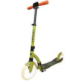 City-Scooter Retro Ride Foldable Commuter , gr&uuml;n