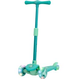 3-Rad-Kinderroller Mini Friends LED deluxe, mint
