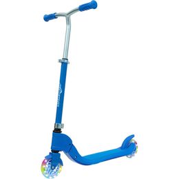 Kinder-Scooter Flip LED, blau