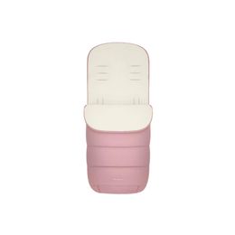 Kikkaboo Fu&szlig;sack Classic f&uuml;r Kinderwagen Fleece Rei&szlig;verschluss wasserabweisend pink