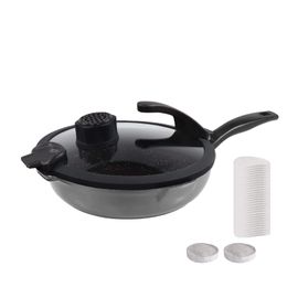 Stoneline FUTURE 24cm Schmorpfanne mit SMELL WELL Deckel + Nachf&uuml;llpack
