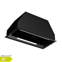 Klarstein Ventimate Dunstabzugshaube Touch Control Abluft/Umluft EEK A+ 3 Stufen LED leise Schwarz