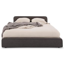 Idimex Polsterbett, Dunkelgrau, Textil, Mode, 140x200 cm, Schlafzimmer, Betten, Polsterbetten