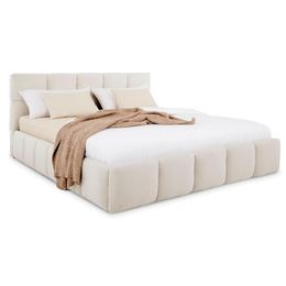 Idimex Polsterbett, Creme, Textil, Mode, 180x200 cm, Schlafzimmer, Betten, Polsterbetten