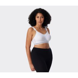 Schiesser Sport-BH High Impact - Damen - Gr. 90D - wei&szlig;