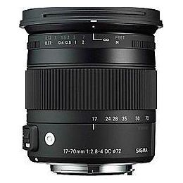 Sigma C 17-70 mm F2.8-4.0 DC HSM OS Macro 72 mm Filtergewinde (Nikon F Anschluss) schwarz