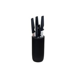 Kesper Messerblock Set, 6-tlg., schwarz, PP