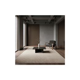 KADIMA DESIGN Outdoorteppich ENGADIN, im Skandi-Stil mit 3D-Design, Beige, 200 x 290 cm