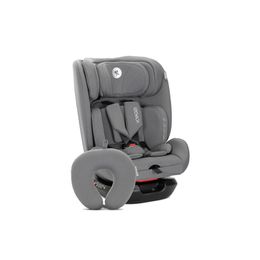 Lorelli Kindersitz Voyager i-Size (40-150 cm) Nackenkissen, Kopfst&uuml;tze, Gurt hellgrau