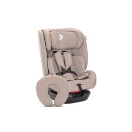 Lorelli Kindersitz Voyager i-Size (40-150 cm) Nackenkissen, Kopfst&uuml;tze, Gurt beige braun