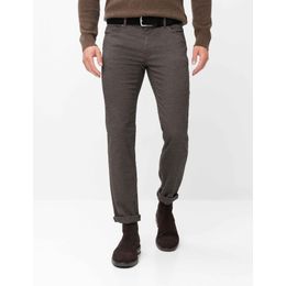 Brax Herren Five-Pocket-Hose Style CADIZ CHOCOLATE, dunkelbraun, Gr. 36/30
