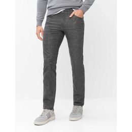 Brax Herren Five-Pocket-Hose Style CHUCK GRAPHIT, dunkelgrau, Gr. 36/32