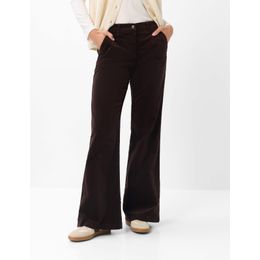 Brax Damen Palazzohose Style MAINE BRUNETTE, dunkelbraun, Gr. 36