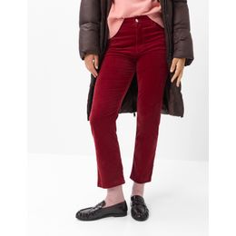 Brax Damen Five-Pocket-Hose Style MAY S WINE RED, dunkelrot, Gr. 42K